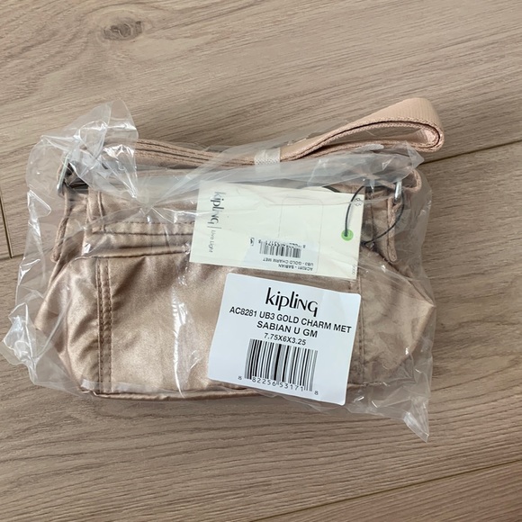 Kipling | Bags | Rose Gold Kipling Crossbody Bag | Poshmark